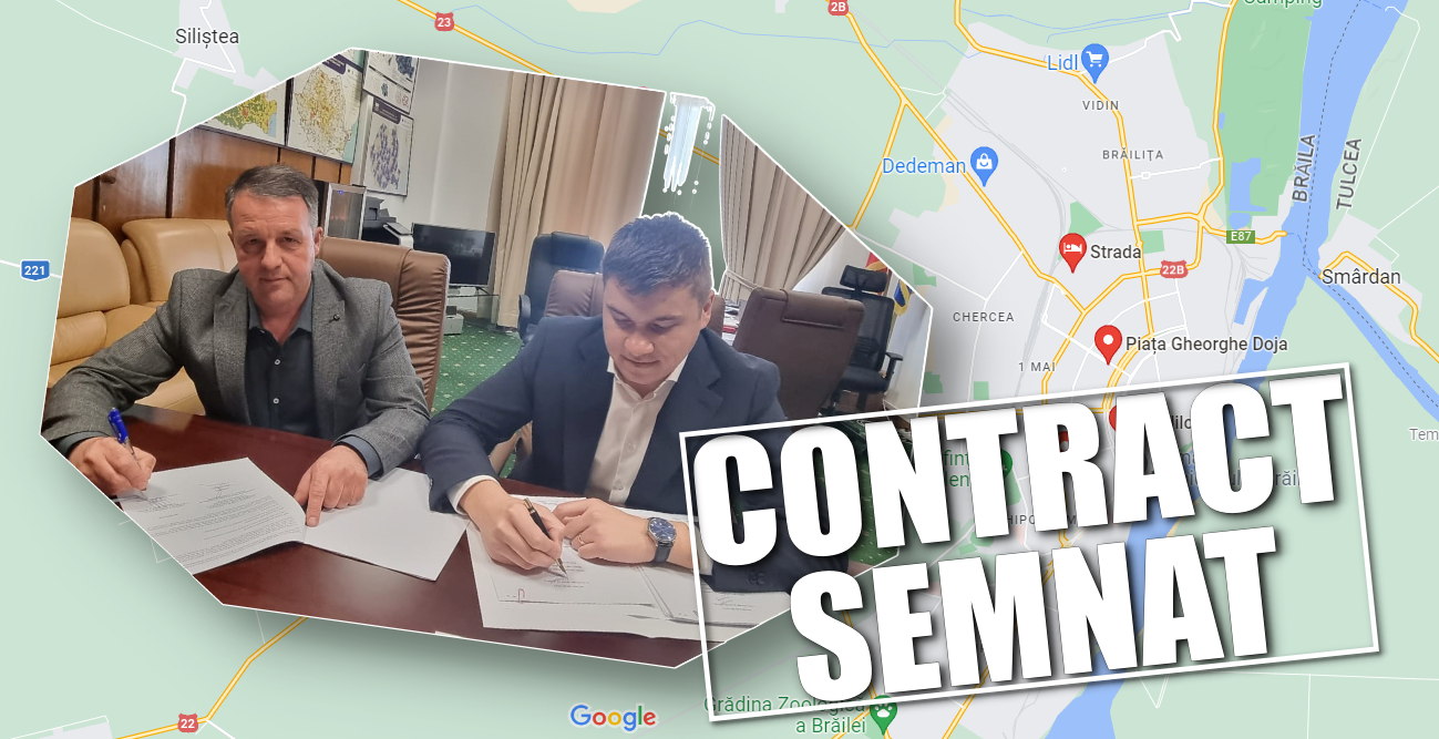 52 de străzi din Brăila vor fi modernizate! Contractul dintre ...